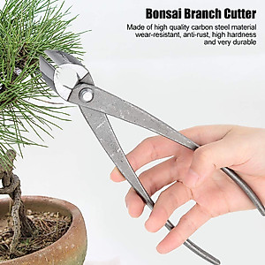 Hand Forged Bonsai Concave Branch Cutter,Japanese Gardening Tools, Trunk Splitter Branch Cutter Small Multipurpose
