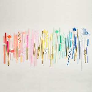 Meri Meri Super Skinny Tall Cake Candles (Pack of 36), 8" Tall, Unscented, Meri Meri Candles