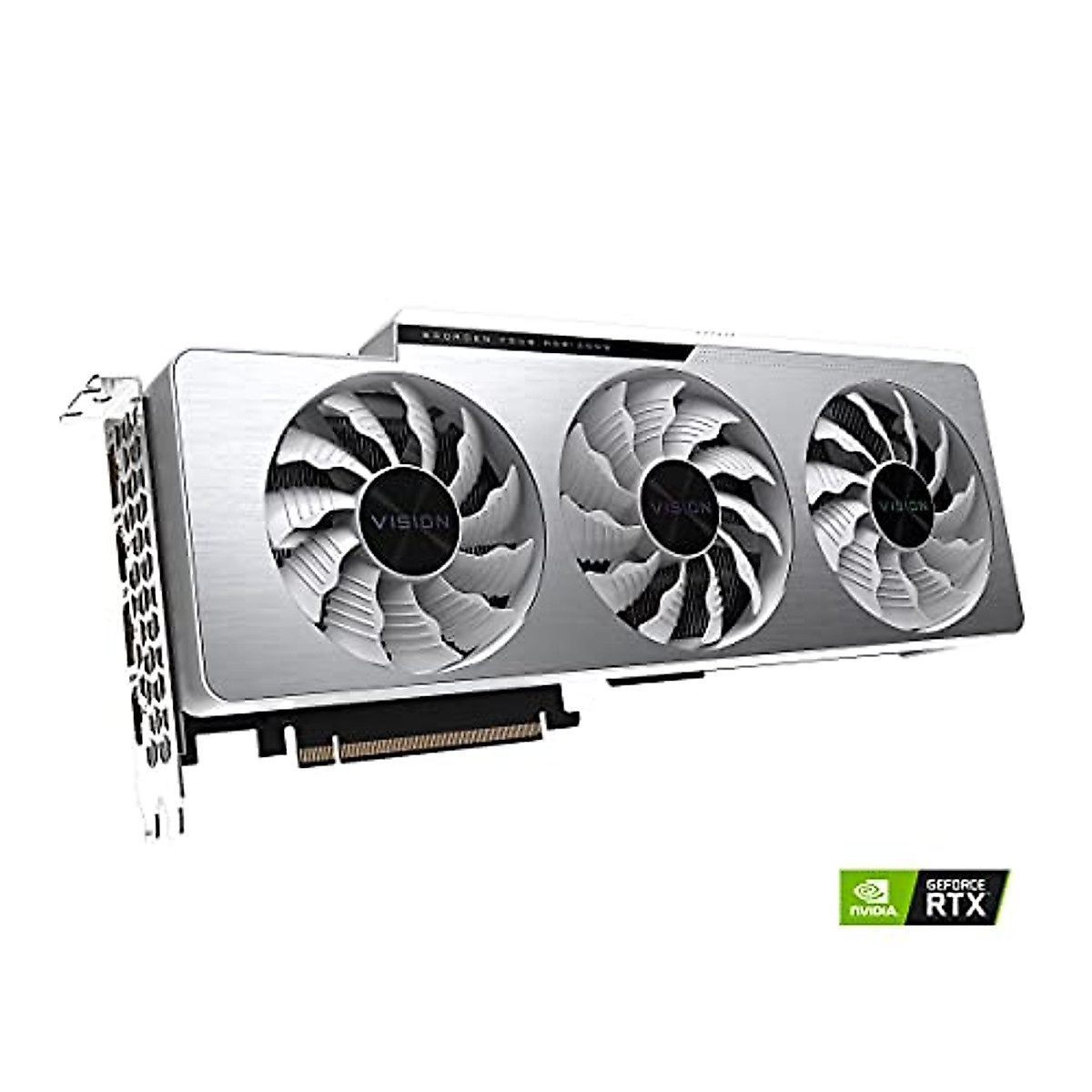 GIGABYTE GeForce RTX 3070 Ti Vision OC 8G Graphics Card, WINDFORCE 3X Cooling System, 8GB 256-bit GDDR6X, GV-N307TVISION OC-8GD Video Card