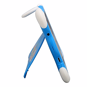 7 Inch Toddler Tablet, Kids Tablet Blue Dual SIM Card Dual Standby Dual Camera Eye Protection 3GB RAM 32GB ROM for Education (US Plug)