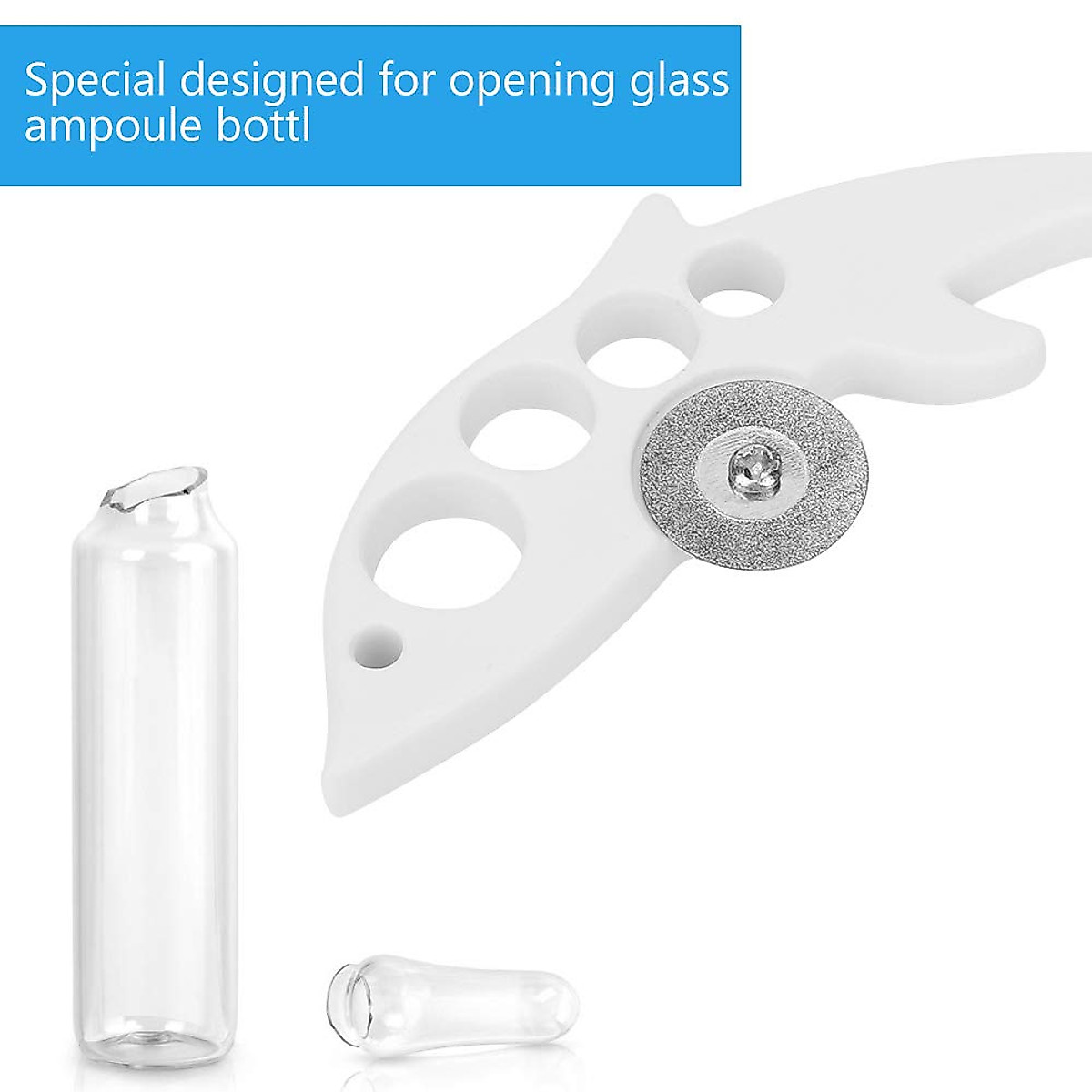 Ampoule Bottle Opener,Fish Shape Glass Ampoule Bottle Opener,Ampule Breakers Cutting Device Convenient For Operation And Labor-saving