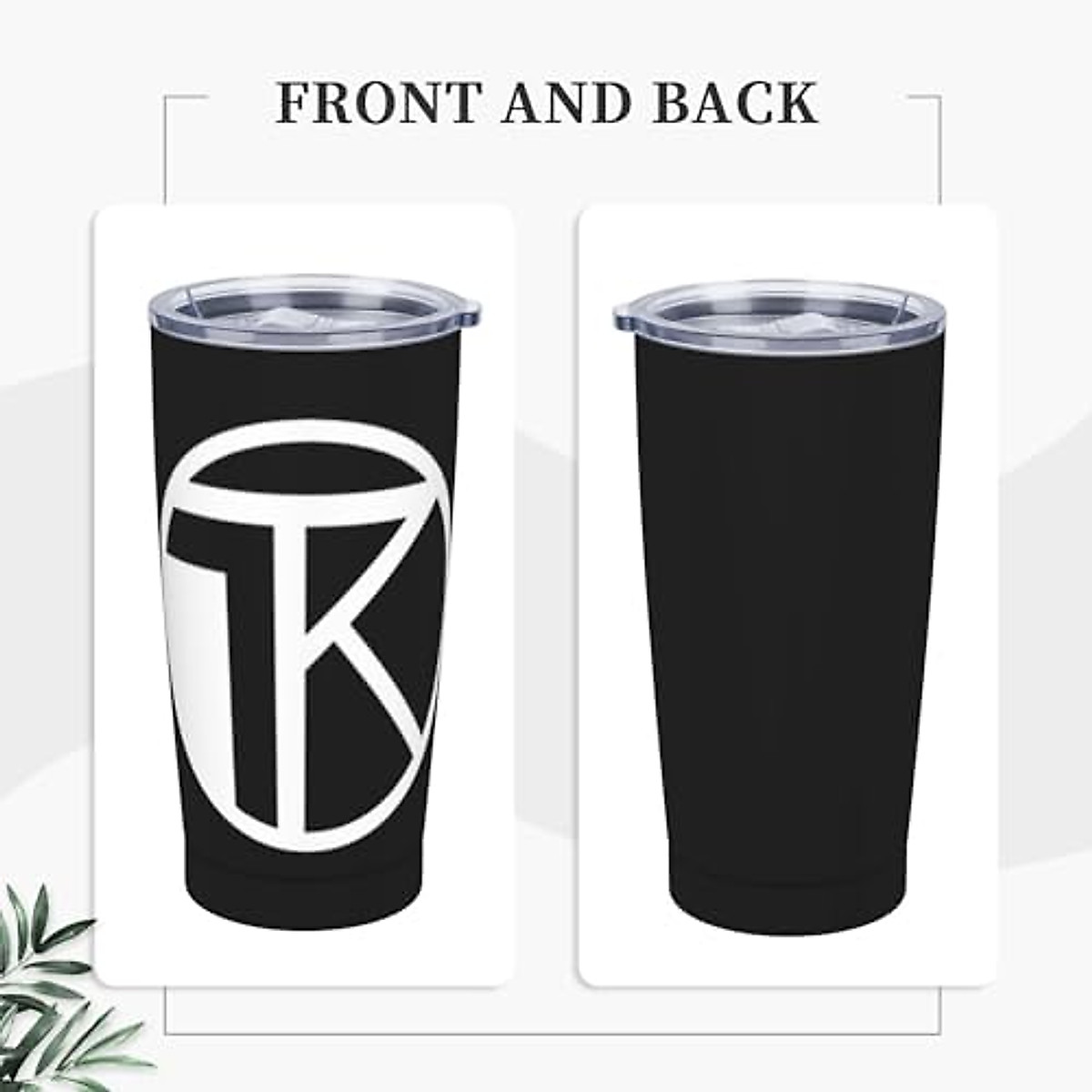 HIKTIEK Kate Musics Bush Stainless Steel Insulated Car Sippy Cup With Lid Travel Mug for Cold Hot 20 oz