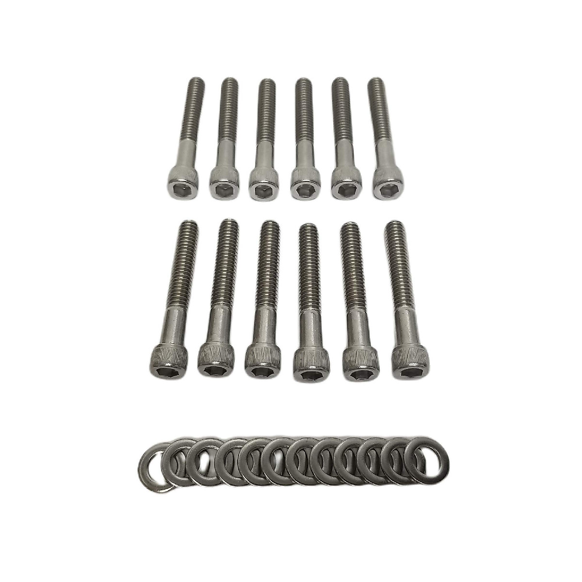 Z Whip SBF Stainless-Steel Intake Manifold Bolt Kit Stainless Steel Socket Cap BOLTS Compatible with Ford Small Block V8 Engines 260 289 302 5.0L Mustang EFI Cars and F-series Trucks SB