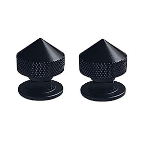 JGR 1 Pair Welding Hood (Pipeliner) Fasteners Aluminum (Spiked-Black)