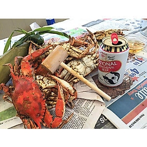 36 Pieces Wooden Breakable Heart Hammers for Chocolate, Small Wood Candy Mallets