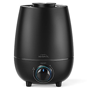 NEW Cool Mist Humidifiers for Bedroom Quiet, Top Fill Ultrasonic Humidifier, Filter Free Air Humidifier for Office, Plants, Nursery, Personal Nightstand Desk Small Room Humidifier(0.79Gal/3L)