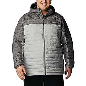 Columbia Men's Silver Falls Hooded Jacket, Columbia Grey/City Grey, Small