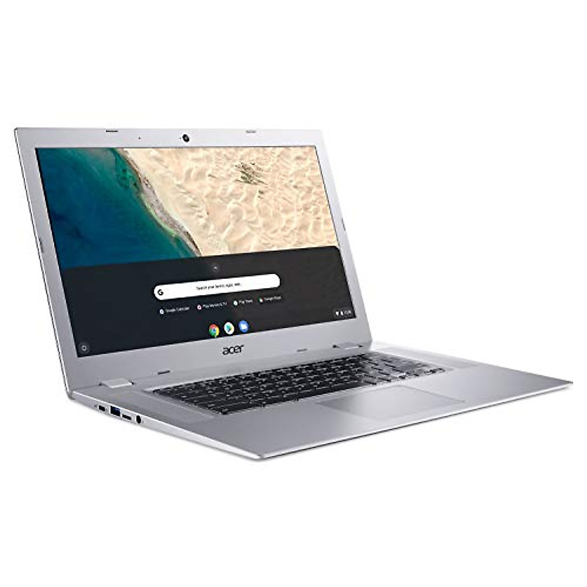 Acer Chromebook 315, AMD Dual-Core A4-9120C Processor, 15.6" HD, AMD Radeon R4 Graphics, 4GB DDR4, 32GB eMMC, Google Chrome, CB315-2H-25TX, 15-15.99 inches