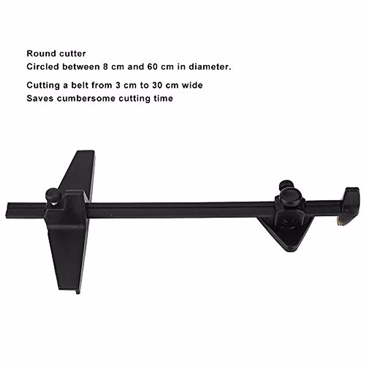 Glass Strip Cutter Strip and Circle Type Glass Cutter Adjustable Round Glass Cutter Tools for Stained Glass Board