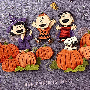 Hallmark Signature Peanuts Halloween Card