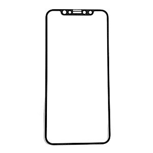 accessoriZe iPhoneX,iPhone10 360 degree glass screen protector (Black, iPhoneX)