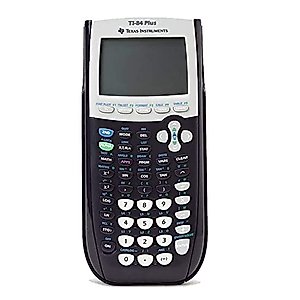 Texas Instruments TI-84 Plus Graphics Calculator, Black (Renewed)