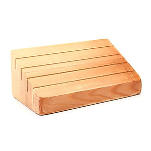 Tebery Wooden Playing Card Holder | Rack | Organizer Tray Racks Organizer for Kids Seniors Adults (Set of 2)