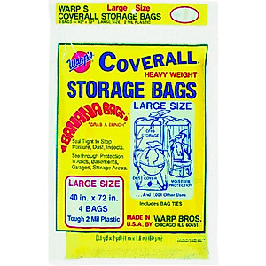 Banana Storage Bags, Heavy Weight, 9 Oversized Bags for Moving, Storing, Protection, (2) Jumbo 60” x 108”, (3) Giant 45" x 96, (4) Large 40” x 73”, Ties Included
