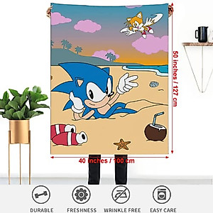 Cartoon Blanket,Ultra Soft Flannel Fleece Blanket Stylish Bedroom Living Room Sofa Warm Blanket for Family (Pic 1, 50 x 40 inches)