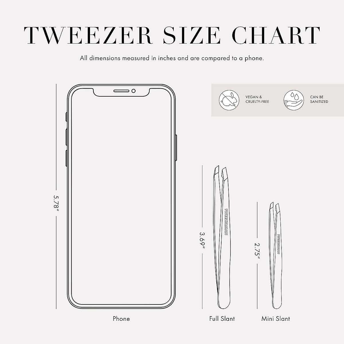 Tweezerman Slant Tweezer (Bell Bottom Blue)