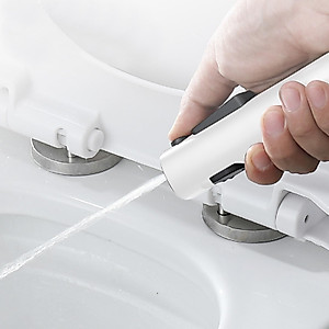 Generic Home/Hotel Tap Bidet, Shattaf, Two Spray Modes Shattafa Set with 3meters Hose and Universal Adapter for taps 13-24mm Diameter. Suitable for Toilet Sprayer, Maternity/Baby Care, Travel, White