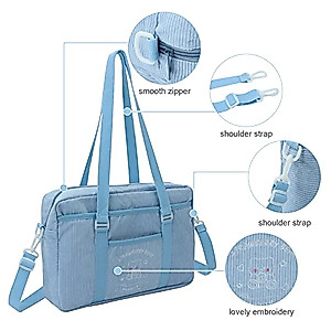 Freie Liebe Corduroy Ita Bag for Women kawaii Cute Bags Girls School Tote Bag Crossbody Handbags