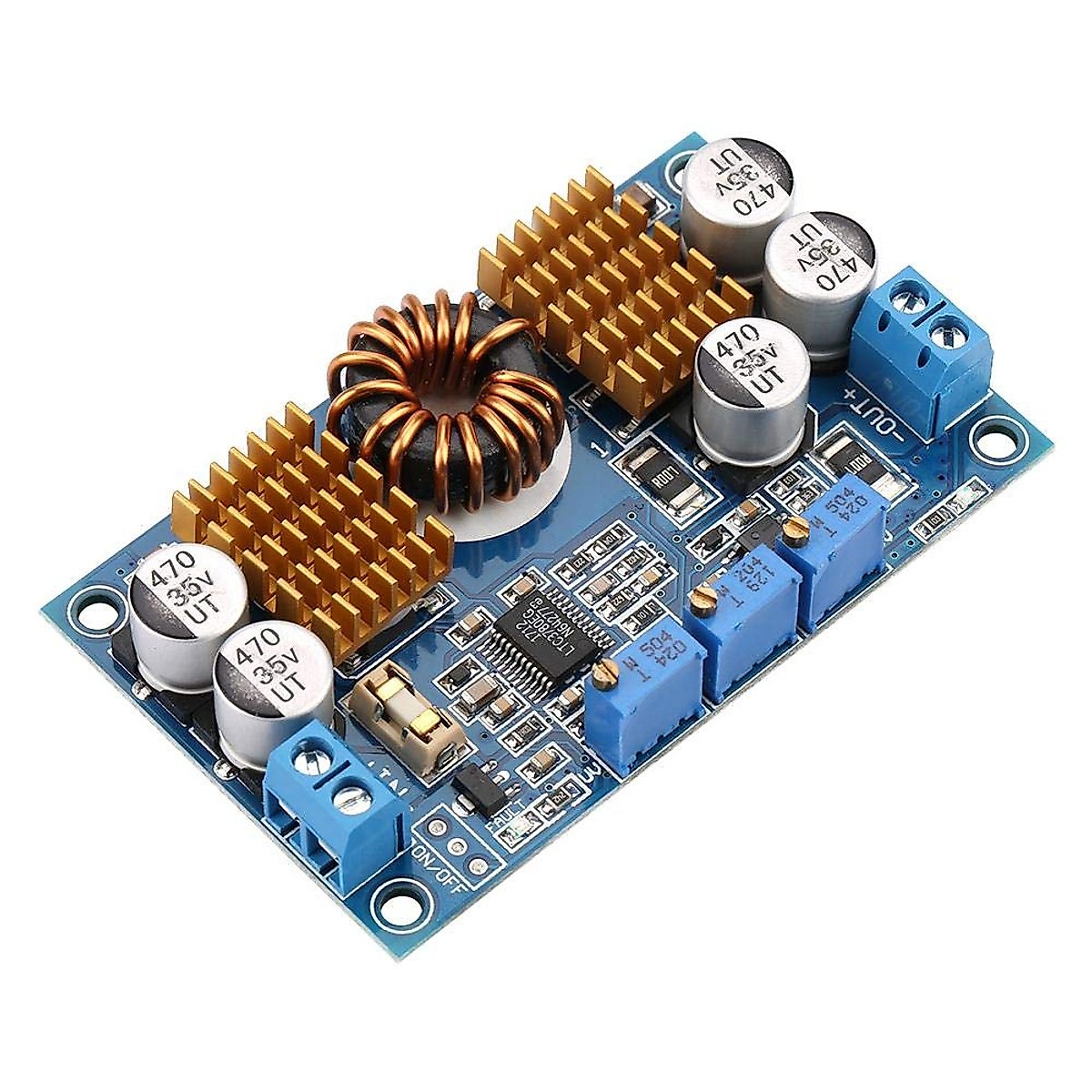 LTC3780 Automatic Step UP/Down Converter, DC to DC 5-32V to 1V-30V Boost/Buck CC CV Power Module
