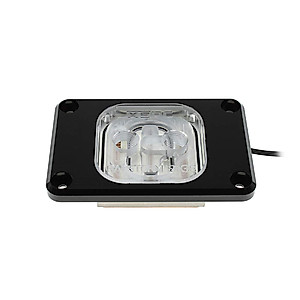XSPC RayStorm Edge CPU Water Block, AMD/AM4/AM5, Addessable RGB, Black