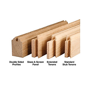 Freud 99-762: 1-11/16" (Dia.) Premier Adjustable Rail & Stile Bit - Shaker