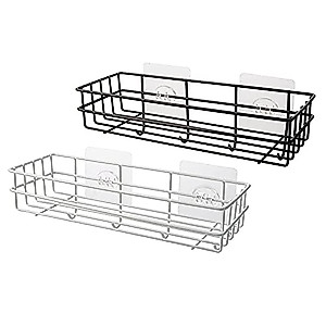 IRDFWH Bathroom Shower Hanging Shelf Holder Kitchen, Bedroom Bathroom Makeup Storage Basket (Color : Onecolor)