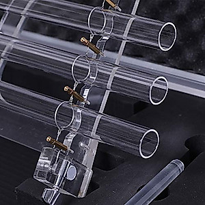 ENERGYSOUND 432 Hz Sound Therapy Quartz Crystal Singing Harp with 8 notes &Alumina Alloy Box