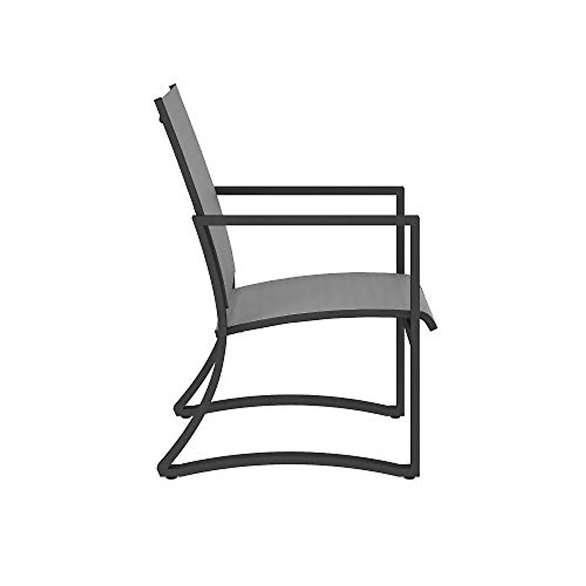 Cosco Outdoor Living Cosco Outdoor Furniture Dining Chairs, Light Gray