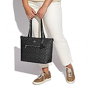 Coach Gallery Tote Shoulder Bag, Brn/Watermelon