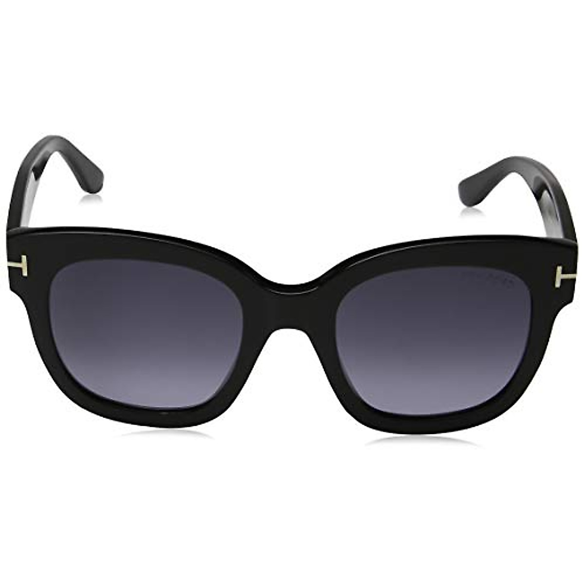 Tom Ford FT0613 01C Shiny Black Beatrix Square Sunglasses Lens Category 3 Lens, 52-22-140