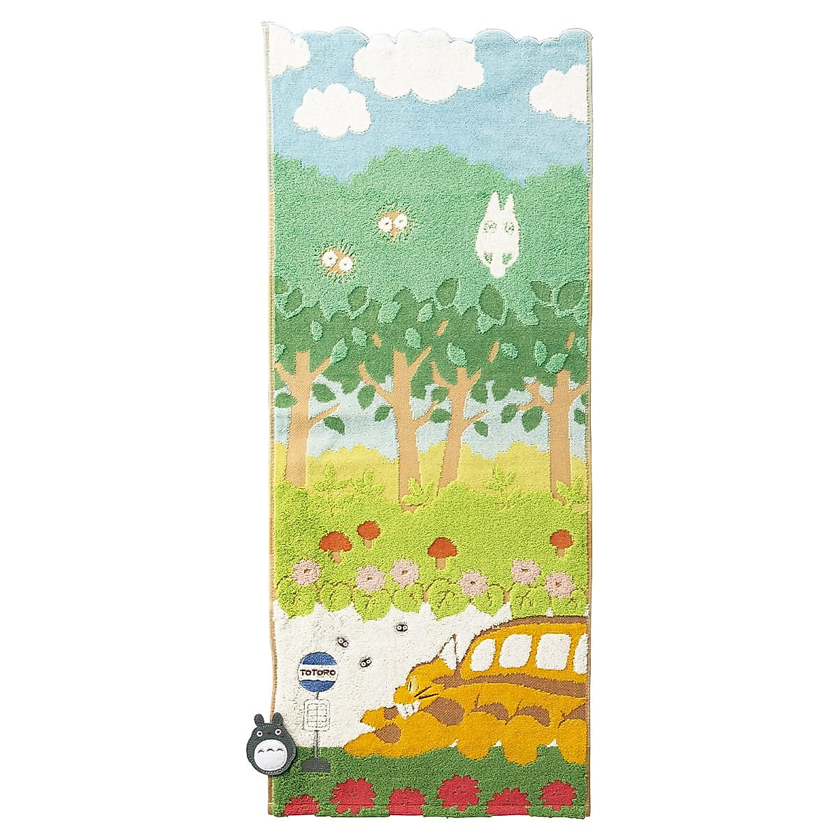 Marushin Face Towel Studio Ghibli My Neighbor Totoro 34×80cm from Japan