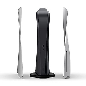 Disc Edition Face Plates Cover Skins Shell Panels for PS5 Console, Accessories for Playstation 5 Protective Shell Replacement Faceplate (Grey)