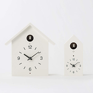MUJI Cuckoo Clock, White, Large