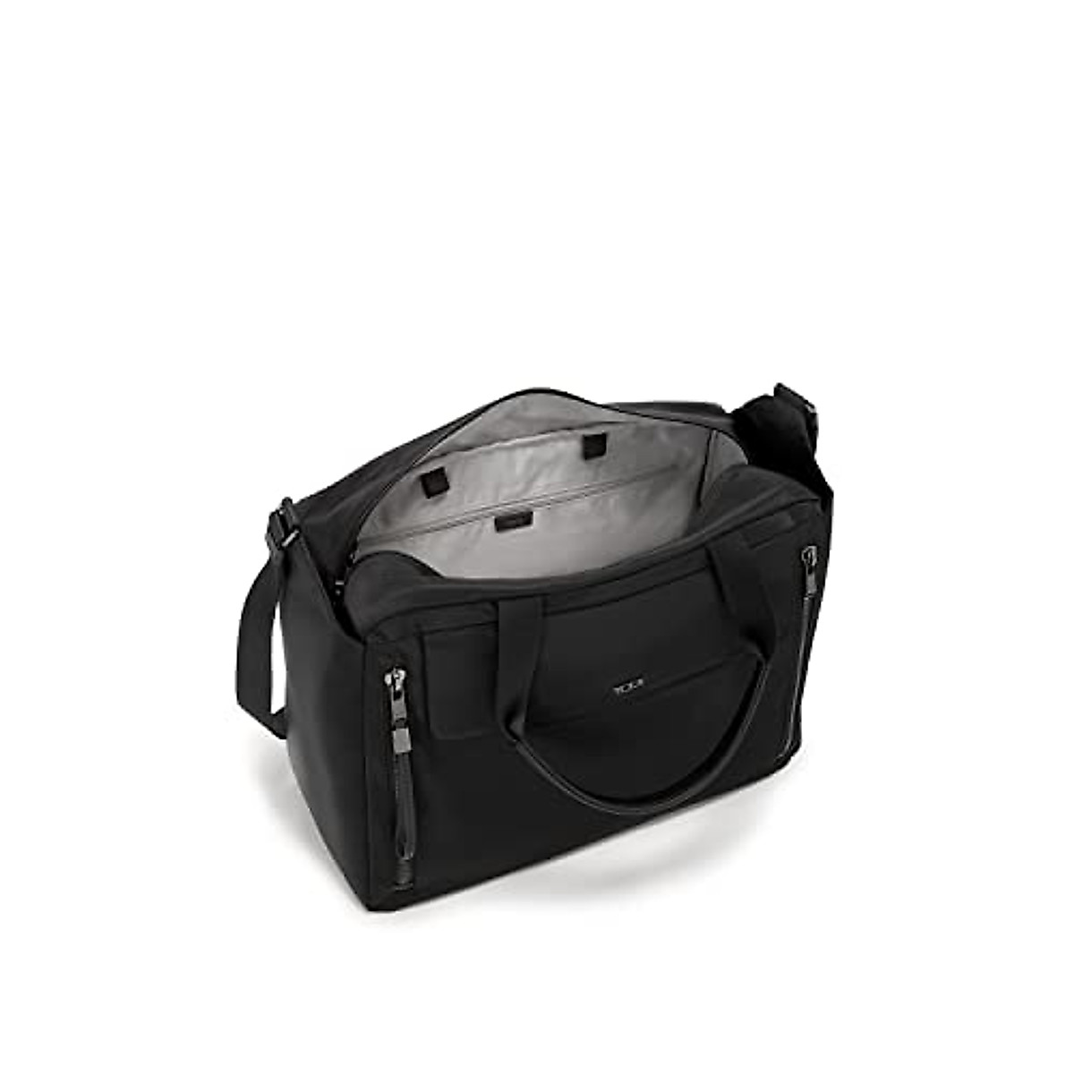 TUMI Voyageur Bevy Boarding Tote - Black/Gunmetal