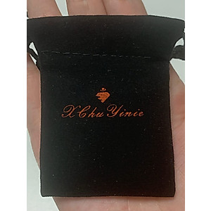 Gold Plated Rose Flower Earrings Black flowers Dangle Drop Earrings Bridesmaid Gift for Women (Black)