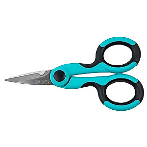 SINGER 00558 5-1/2-Inch ProSeries Heavy Duty Scissors with Power Notch , Teal