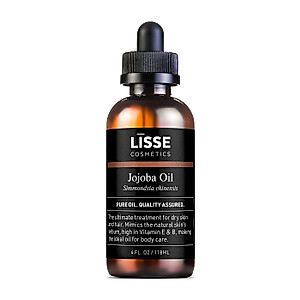 Lisse 100% Pure Jojoba Oil – Cosmetic/Therapeutic Grade– Batch Tested and Verified – Premium Quality you can Trust (4 oz)