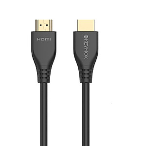 8K HDMI Cable 10ft KEYMOX HDMI 2.1 Cable, 48Gbps Ultra HD High Speed, Support 4K@120Hz & 8K@60Hz, Dynamic HDR,eARC/Ethernet, Compatible with Apple TV,Nintendo Switch,Roku,Xbox Series X/S,PS5,Blu-ray