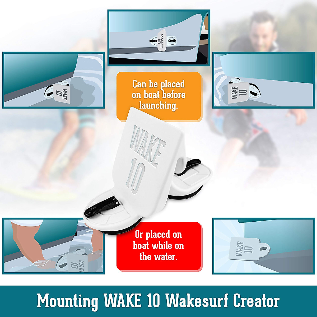 WAKE 10 Wakesurf Creator - Wake Surf Shaper - Wave Generator