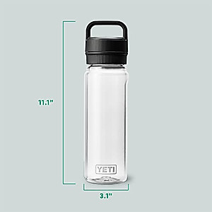 YETI Yonder 750 ml/25 oz Water Bottle with Yonder Chug Cap, Clear