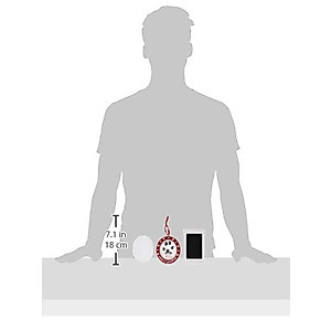 Pearhead Christmas Pawprints Double-Sided Holiday Photo Ornament, Season's Grrreetings Dog or Cat DIY Pawprint Keepsake, Pet Picture Christmas Tree Ornament, With Included Clean-Touch Ink Pad