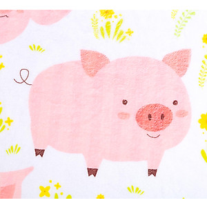 Zevrez Pig Blanket Cute Pink Pigs Pattern Throw Blankets Pig Gifts for Girls Women and Pig Lovers Pig Decor Themed Gifts (Pink Pig, 48"x60")