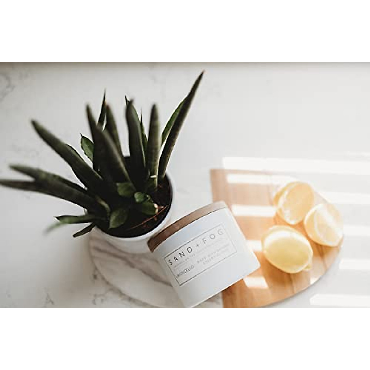 Sand + Fog Scented Candle - Pumpkin Spice – Additional Scents and Sizes – 100% Cotton Lead-Free Wick - Luxury Air Freshening Jar Candles - Perfect Home Decor – 12oz