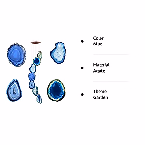 Wind Chime - Unique and Beautiful Agate Slices for Home or Garden Decor