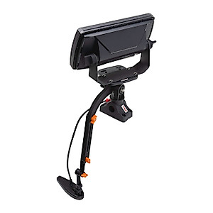 Extreme Max 3006.8669 Universal Fish Finder Head Unit & Transducer Arm Rod Holder Mount for SUPs & Kayaks, Black