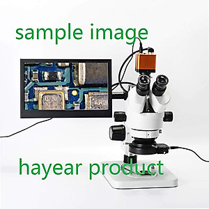 HAYEAR Full HD 34MP 2K HDMI 1080P USB Digital Industry Video Inspection Microscope Camera Set TF Card Video Recorder