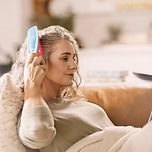 Hairmax Ultima 12 LaserComb - (FDA Cleared) Laser Hair Regrowth Treatment Device for Men & Women - Reverses Thinning Hair Loss - Red Light Therapy to Stimulate Hair Growth - Cordless Design