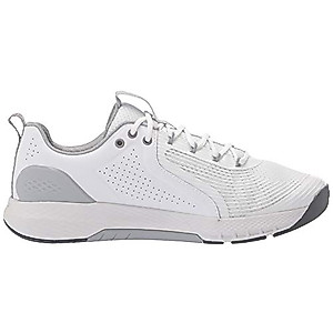 Under Armour Men's Charged Commit Tr 3, White (103)/Mod Gray, 7 M US