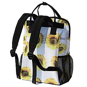 Mesh Backpack Bag See Through Bag College Bookbag Beach Bag Daypack Travel Semi-Transparent Bag for Women and Men (I)