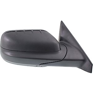 Kool Vue Passenger Side Power Non-Heated Mirror for Ford Explorer 2011-2015 Manual Fold With Spotter Glass; Without Signal Light, Memory & Puddle Lamp Textured